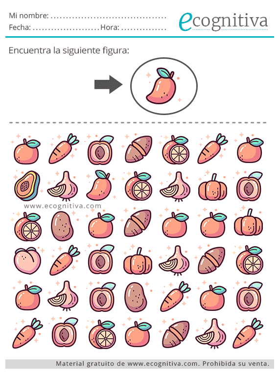 Rastreo Visual. Ejercicios y Tarjetas para Trabajar la Atención【+ PDF】