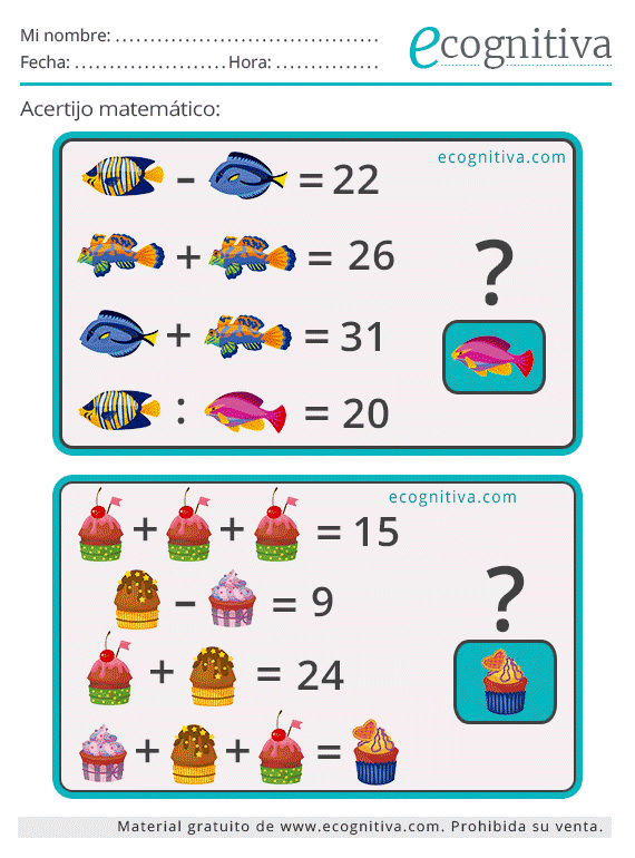 Acertijos Matemáticos. Resuelve Enigmas con Cálculo. PDF GRATIS