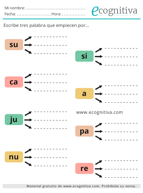 Julio 2023: ejercicios de estimulación cognitiva - Estimulación cognitiva