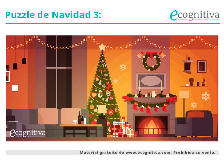Diciembre 2023: estimulación cognitiva de Navidad - Estimulación cognitiva