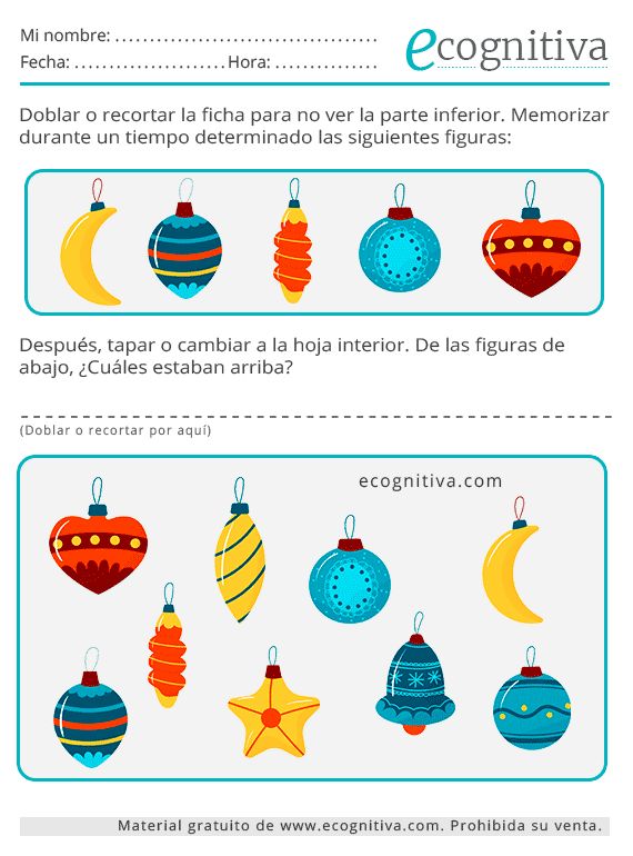 Diciembre 2023: estimulación cognitiva de Navidad - Estimulación cognitiva